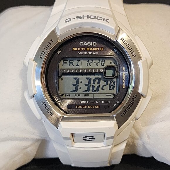 G-Shock | Accessories | Casio G Shock Gwm85 White Digital In Great ...